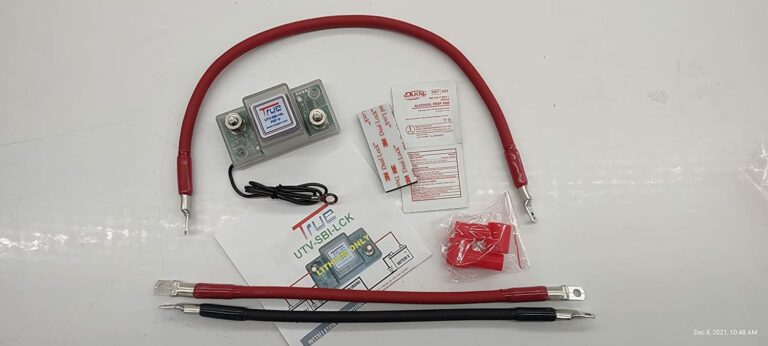 Lithium Dual Battery KIT with Connecting Cables - True® Brand